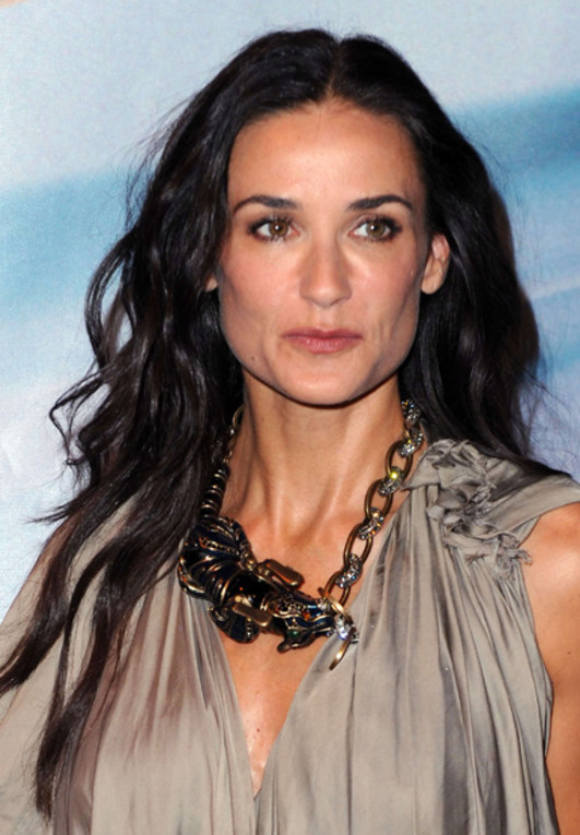 Demi Moore: increíble a los 50