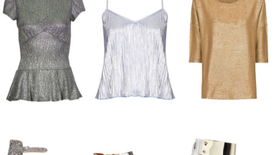 Metallic fashion: 40 dazzling looks