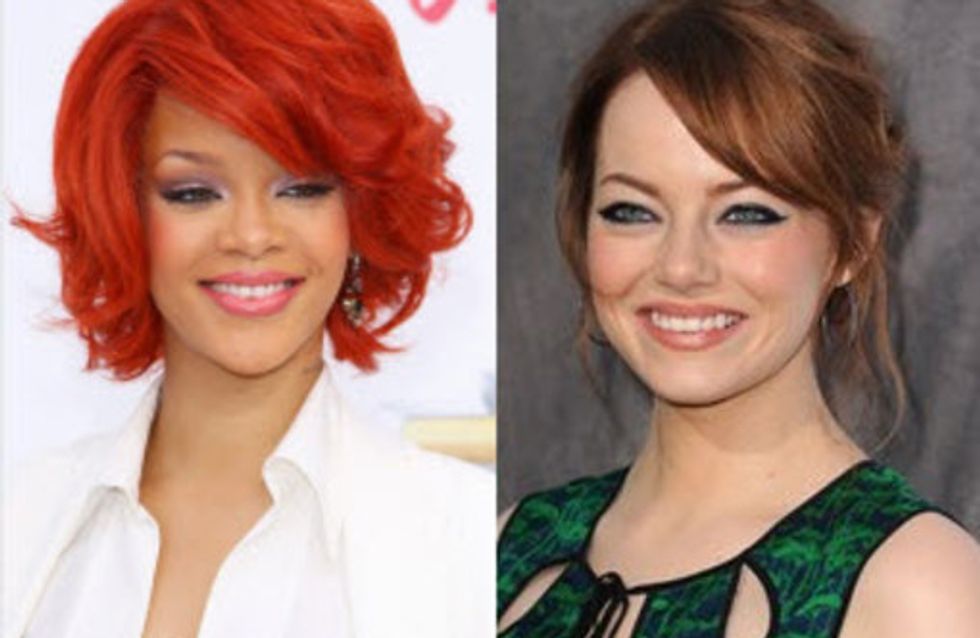 Coiffure de stars : Alerte rousse