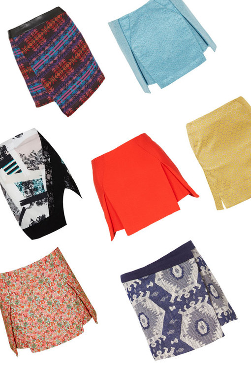 Origami skirts: Folded fashion