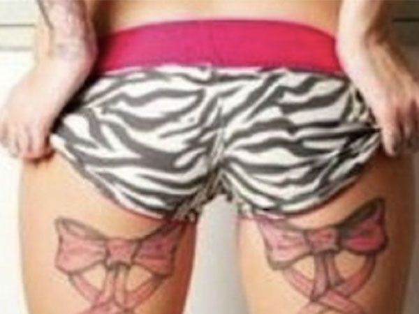 Sexy Butt Cheek Tattoos