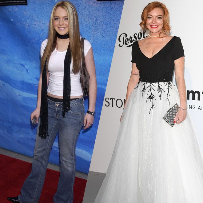 L'évolution mode de Lindsay Lohan