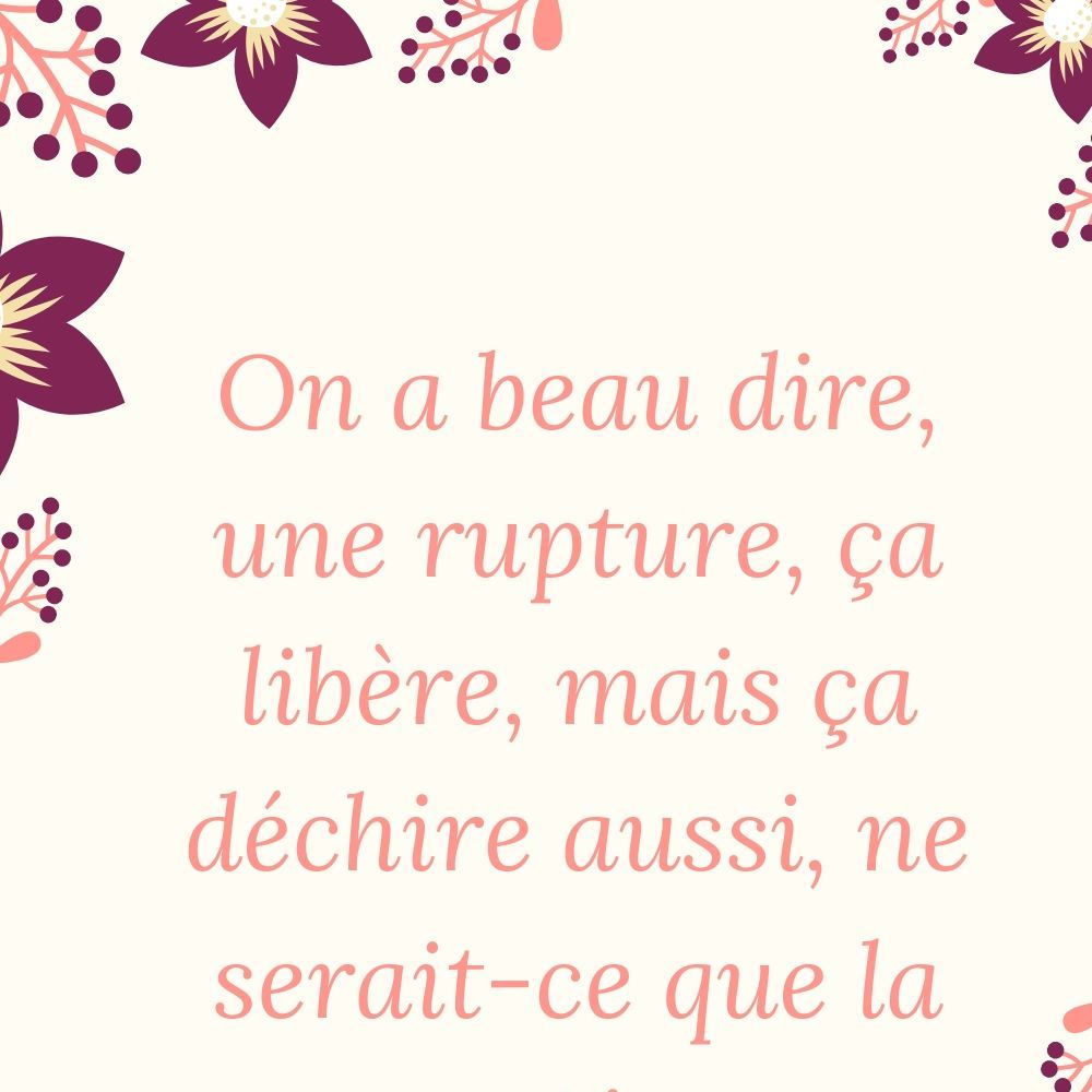 Citations Sur Les Ruptures