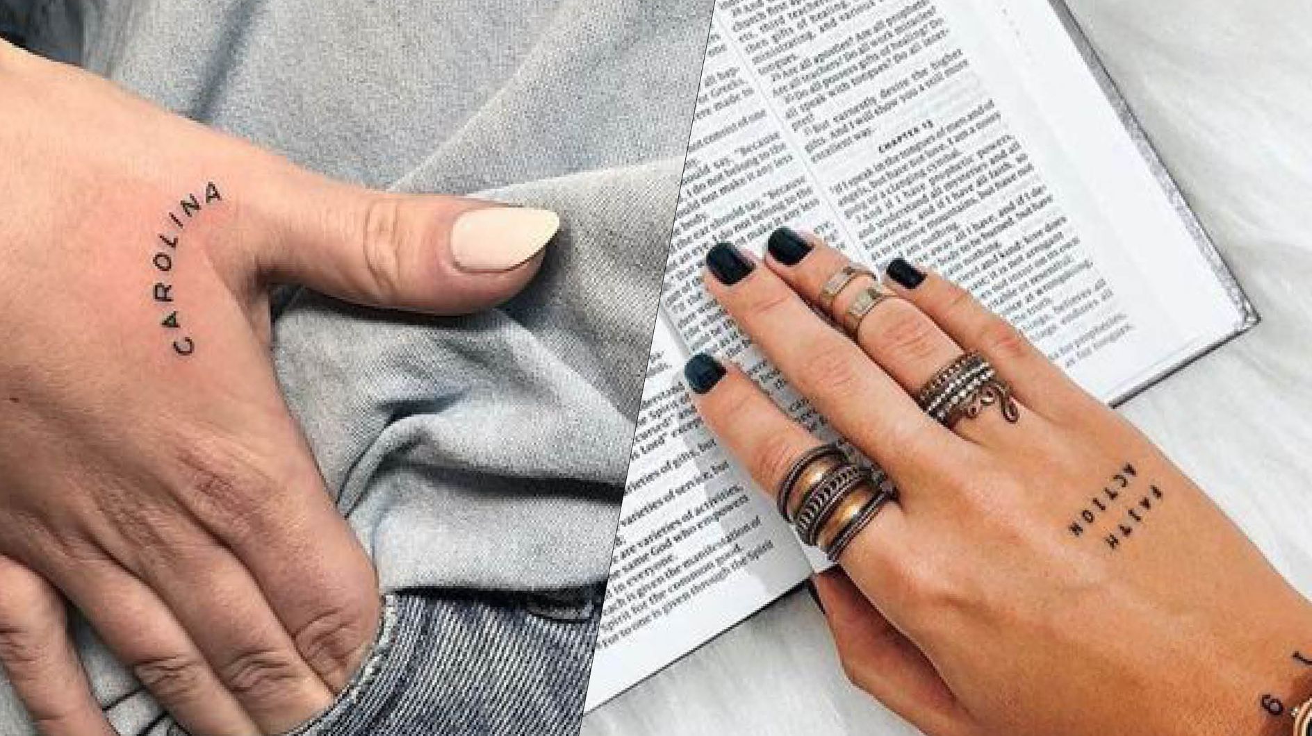 On craque pour ces 30 motifs de tatouages sur la main