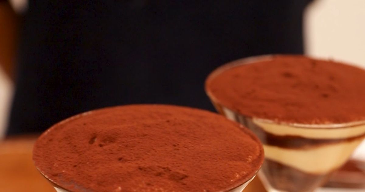La recette du tiramisu au chocolat en pas-à-pas