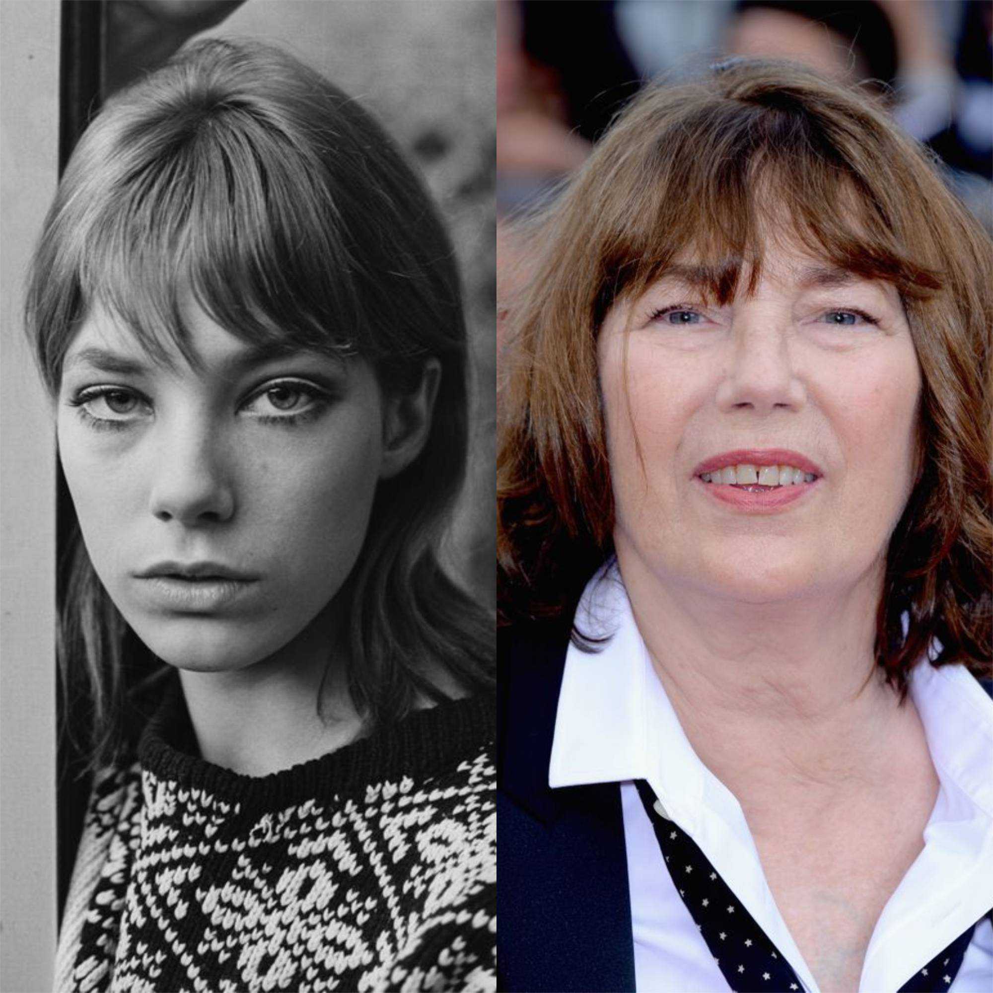 Jane Birkin : retour sur son évolution physique