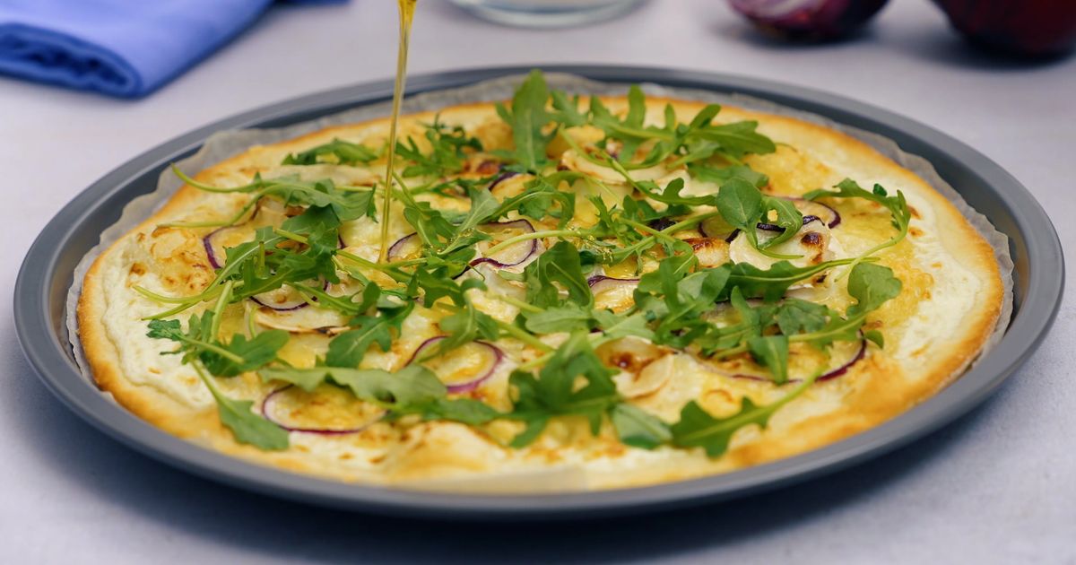 Tuto : comment faire une pizza chèvre miel