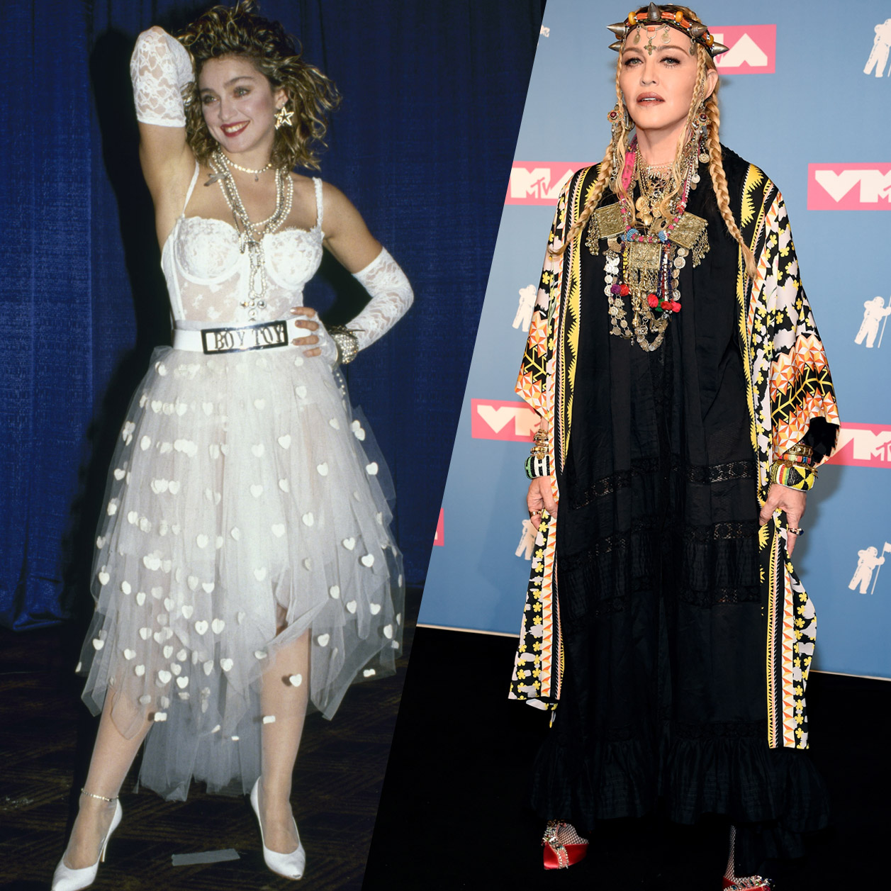 Retour sur l'évolution mode Madonna