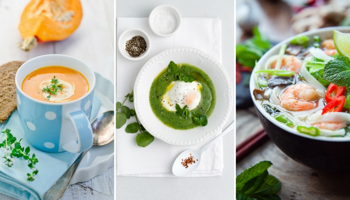 30 recettes de soupes pour s'alléger