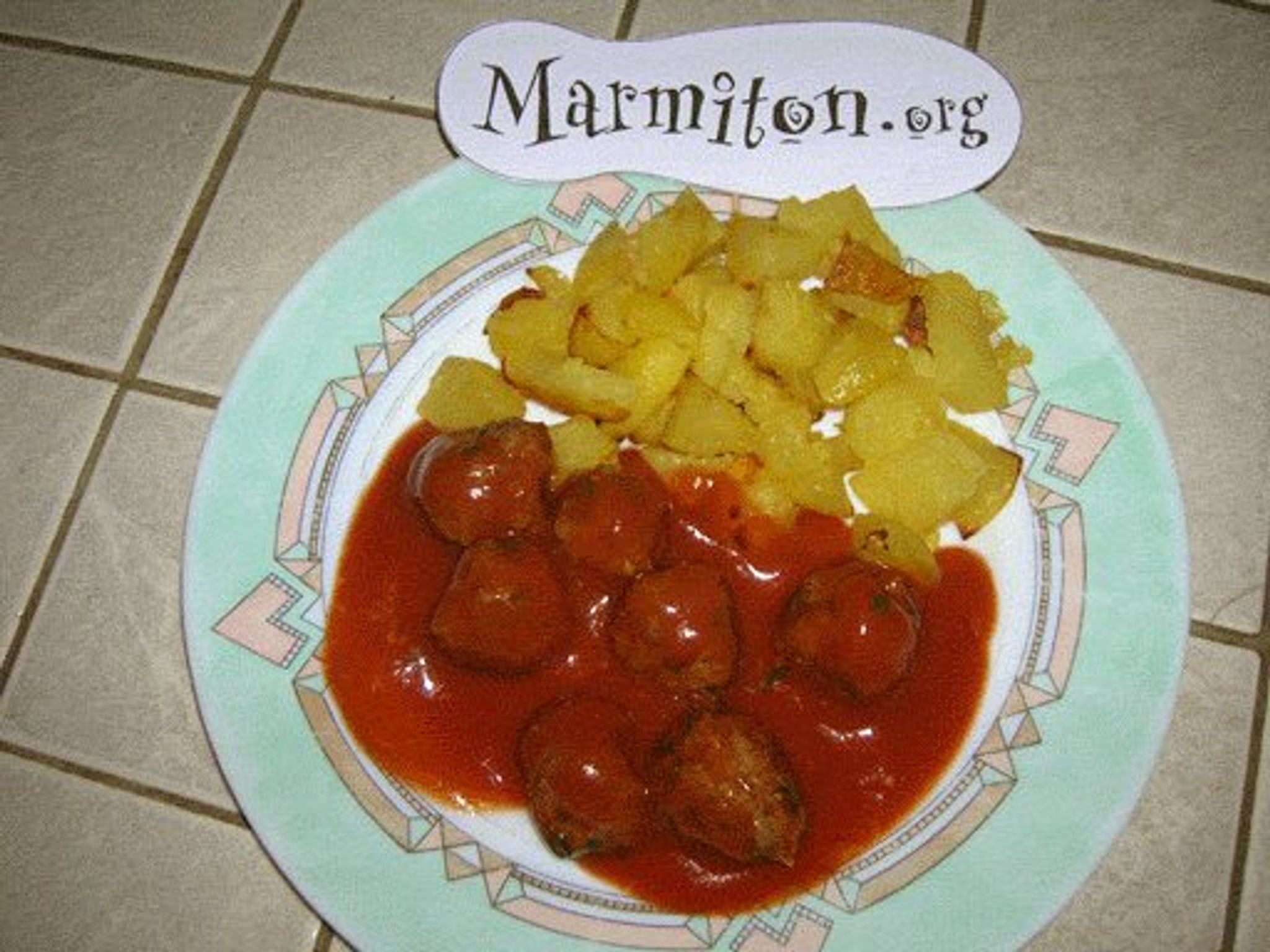 Fricadelles sauce piquante : Recette de Fricadelles sauce piquante ...