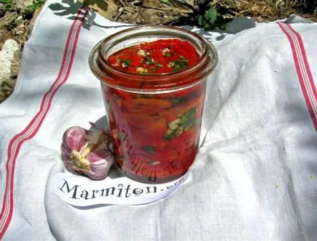 Coulis de poivron rouges : recette de Coulis de poivron rouges