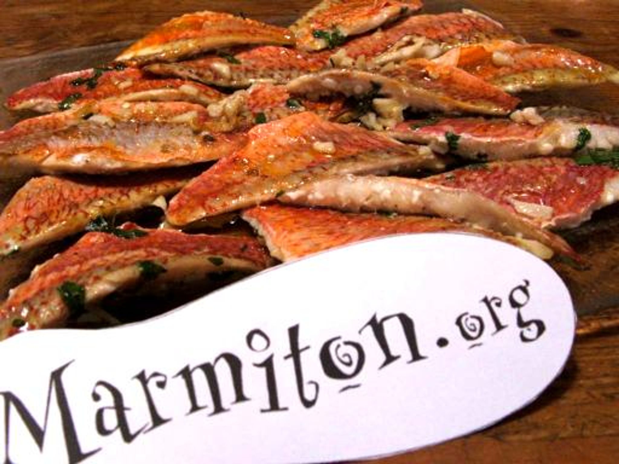 Filets de rougets marinés : Recette de Filets de rougets marinés - Marmiton