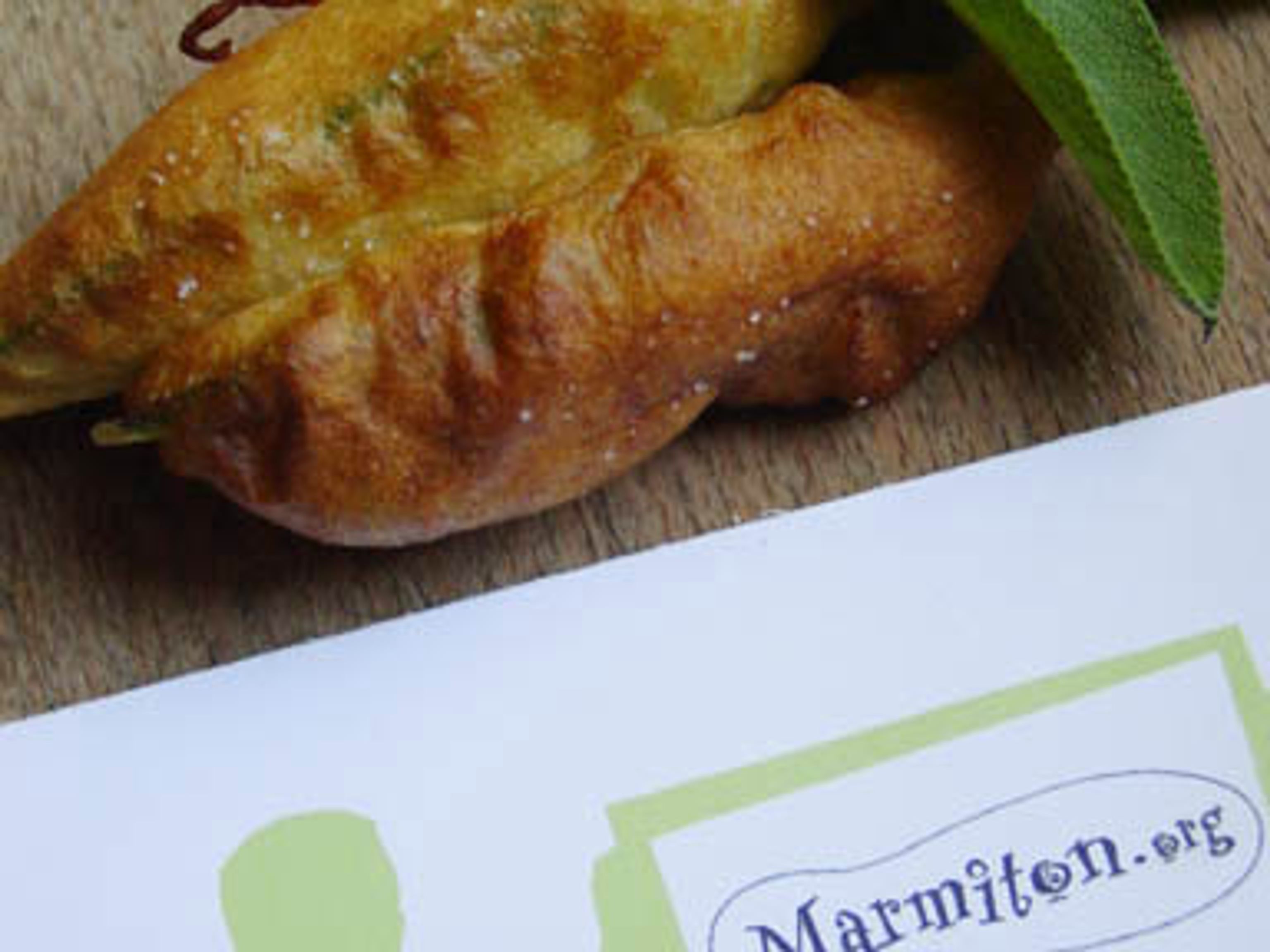 Beignets de sauge : Recette de Beignets de sauge - Marmiton