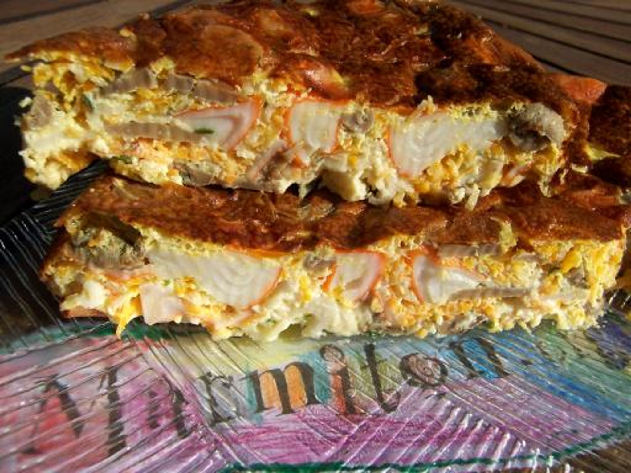 Gâteau au surimi : Recette de Gâteau au surimi - Marmiton