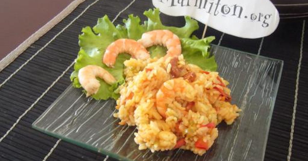 Risotto de crevettes et chorizo : recette de Risotto de crevettes et ...