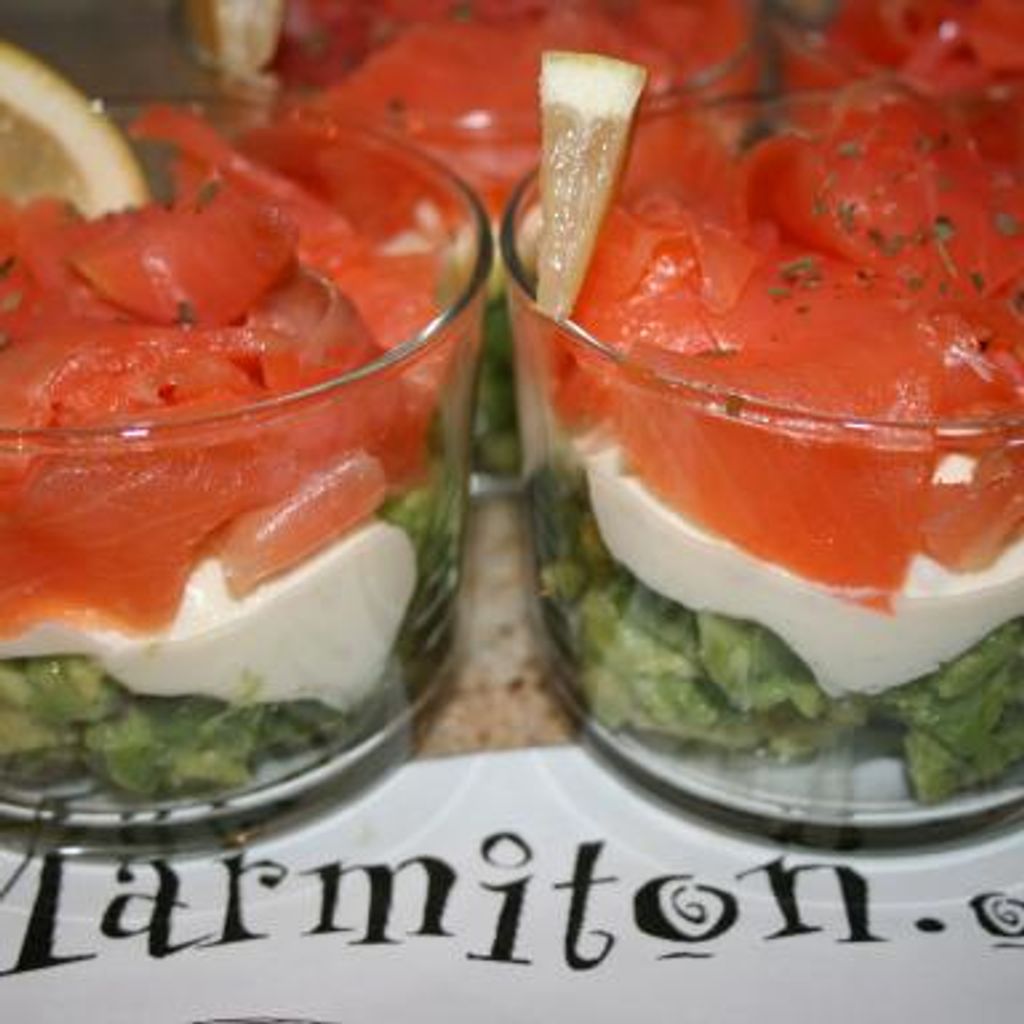 Haut 60 Imagen Verrine De Saumon Fumé Et Avocat Marmiton Fr