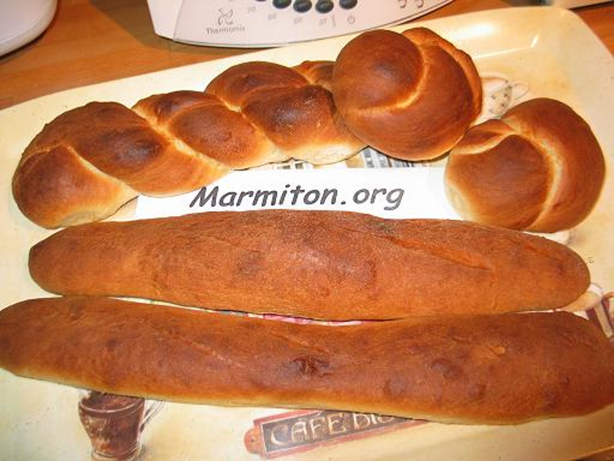 Baguette viennoise : Recette de Baguette viennoise - Marmiton