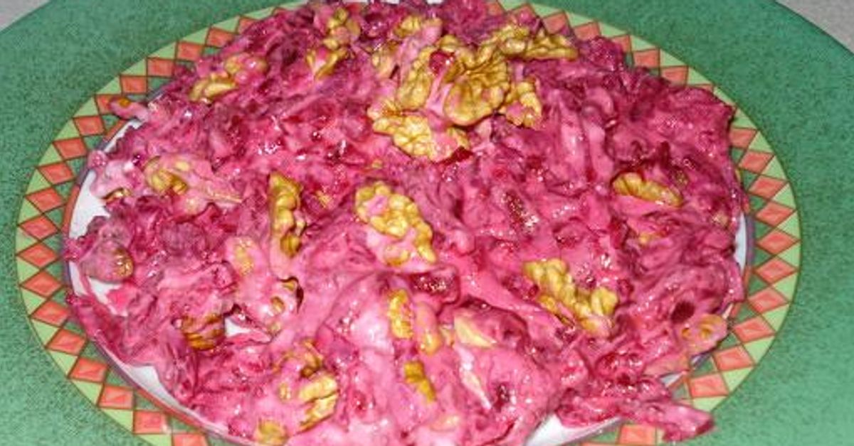 Salade de betteraves à la crème et au citron : recette de Salade de ...