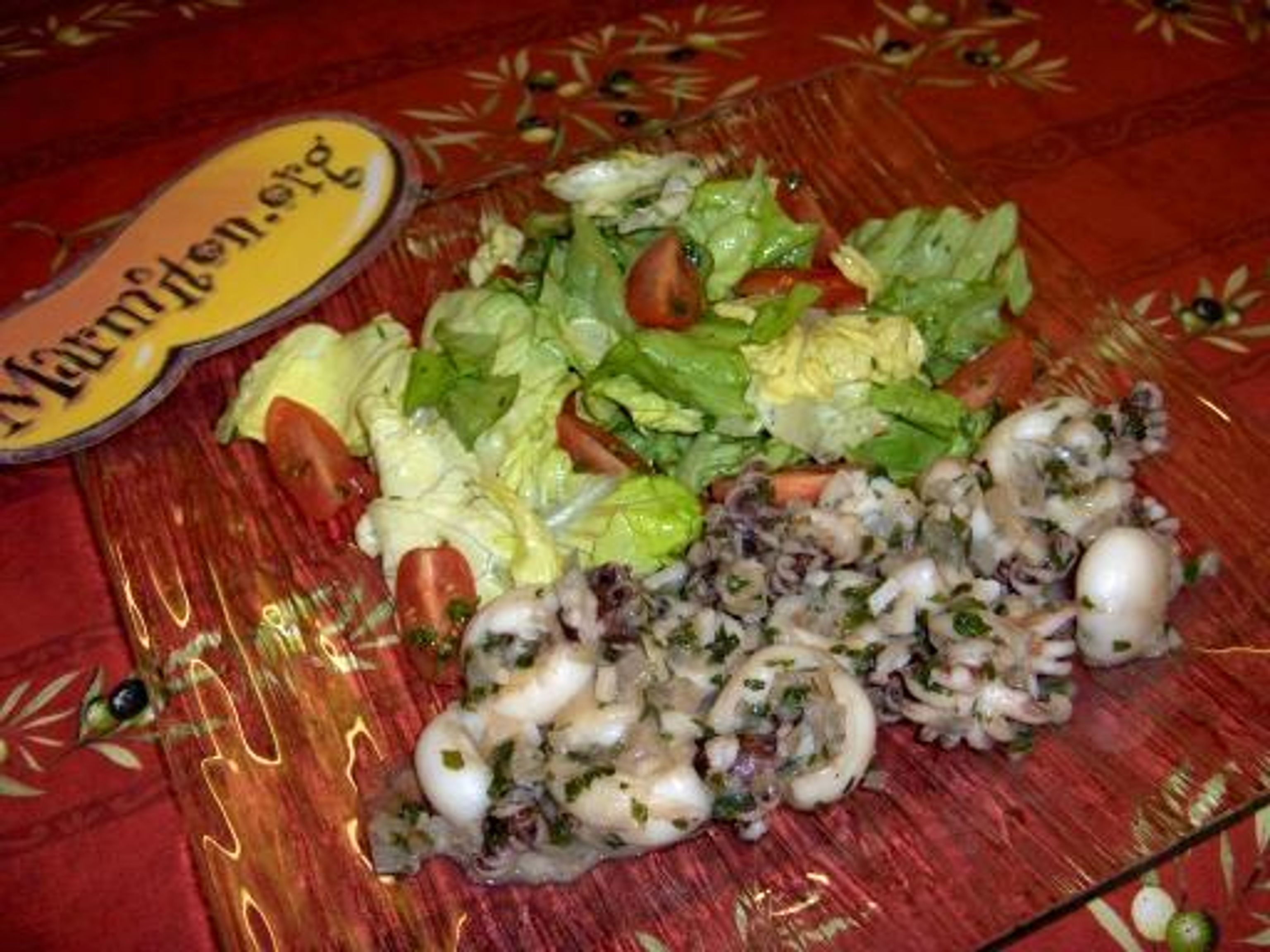 Seiches en persillade : Recette de Seiches en persillade - Marmiton