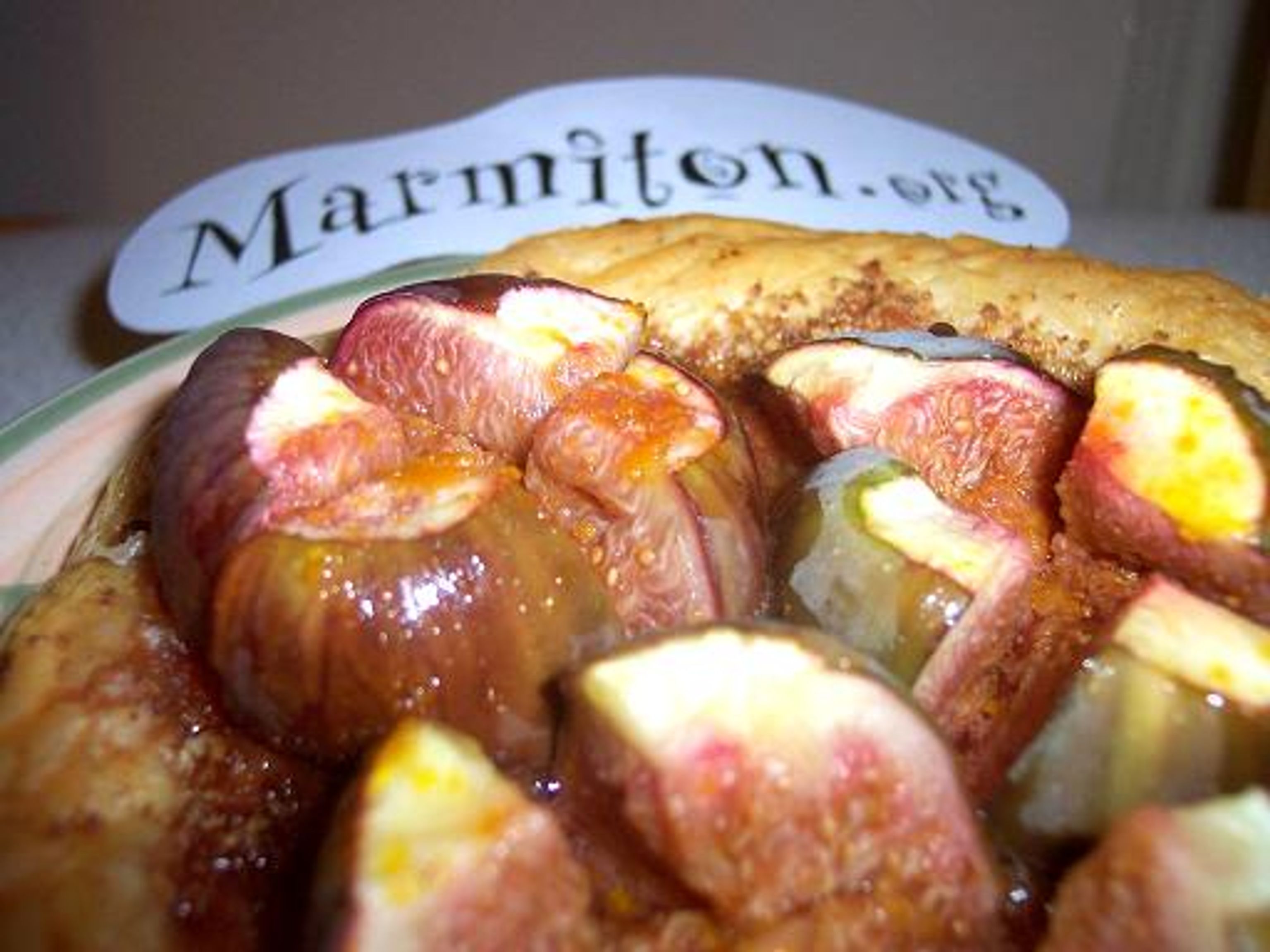 Tarte fine aux figues : Recette de Tarte fine aux figues - Marmiton