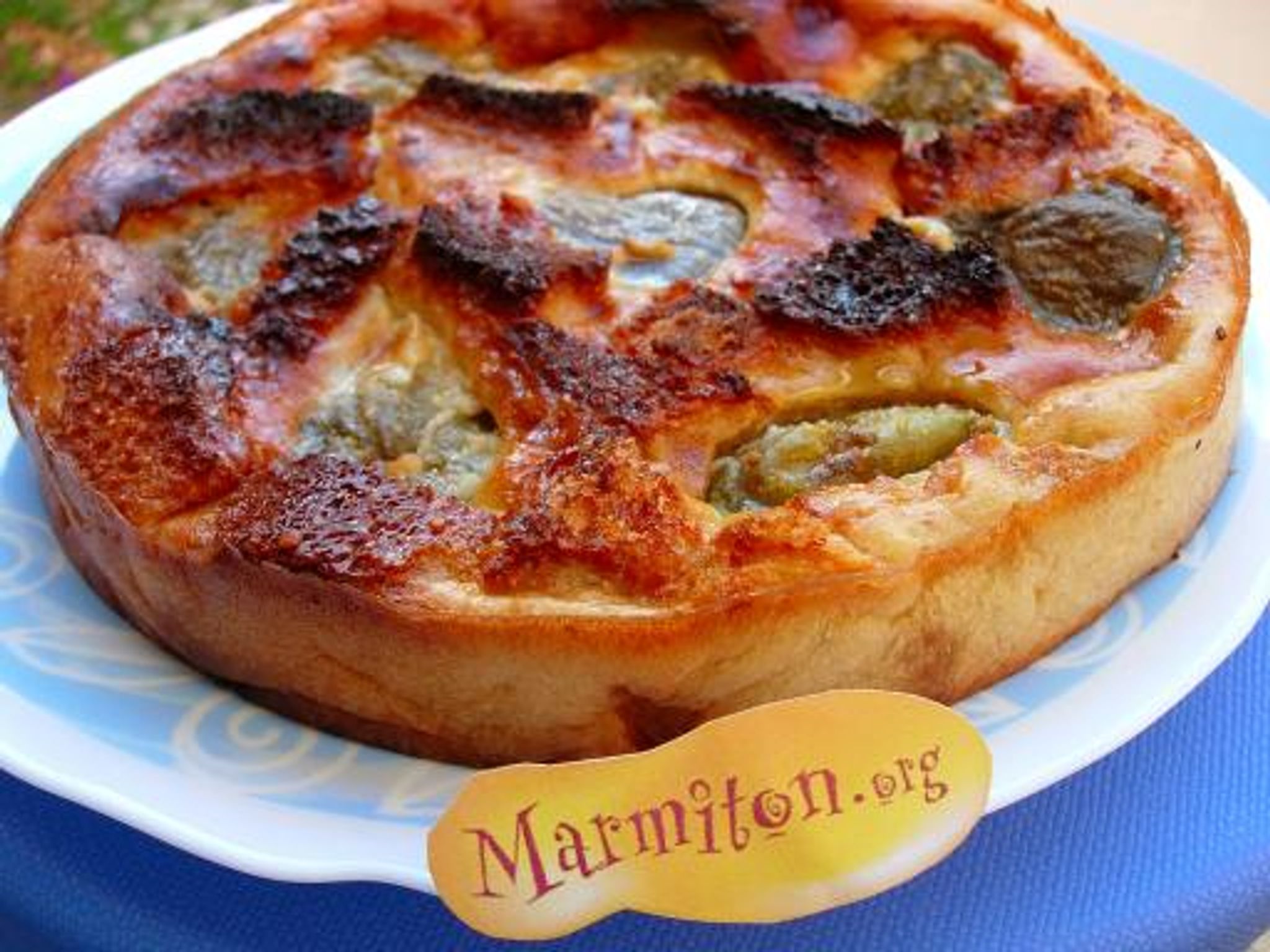 Clafoutis aux figues : Recette de Clafoutis aux figues - Marmiton