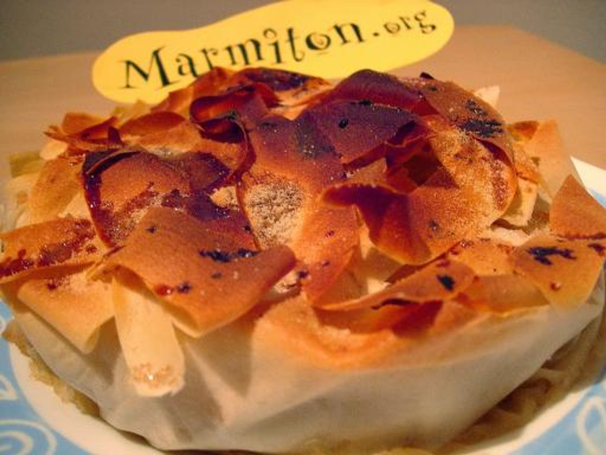 Croustade de brick aux pommes : Recette de Croustade de brick aux ...