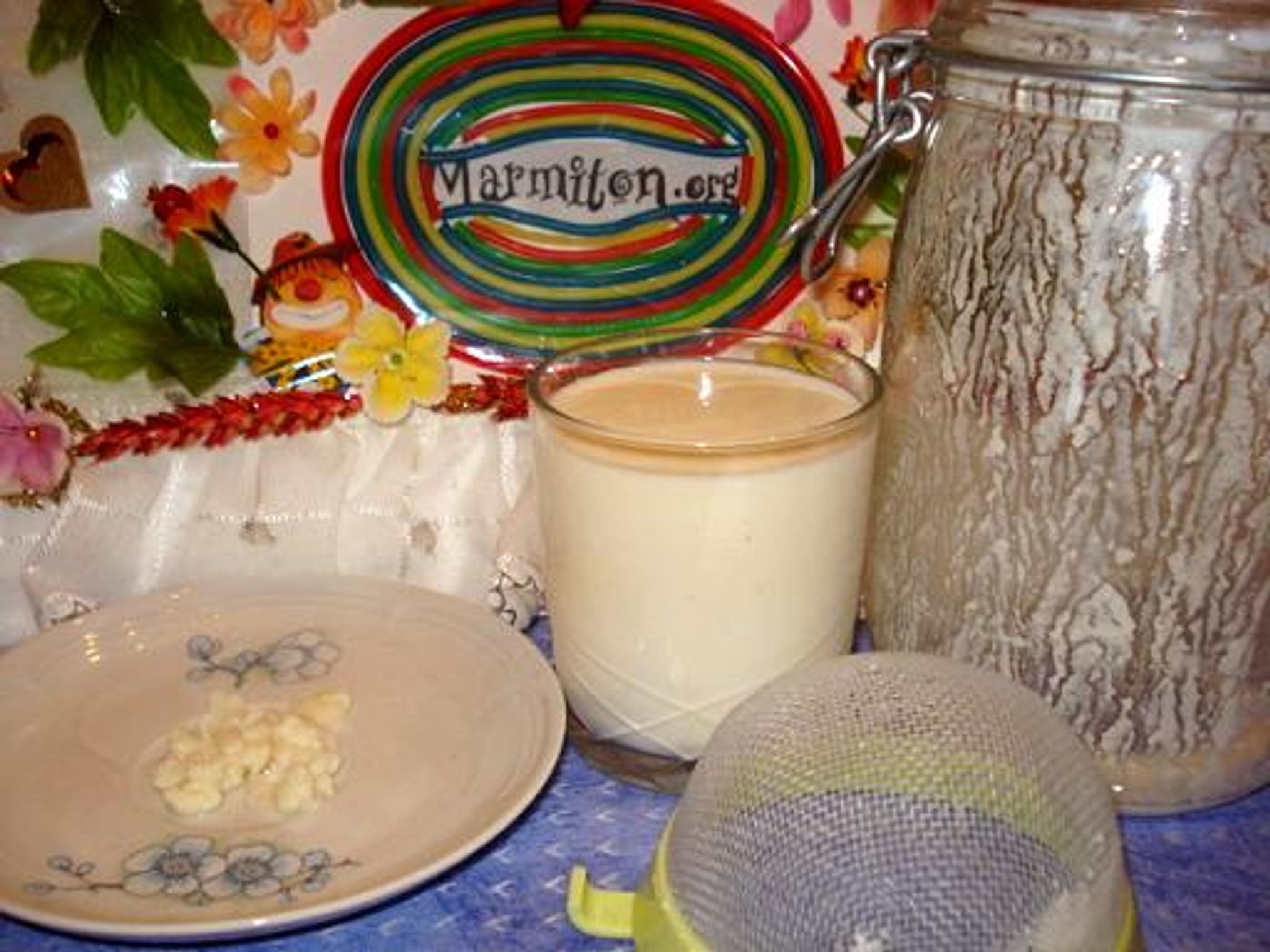Kéfir de lait de ma grand-mère : Recette de Kéfir de lait de ma grand ...