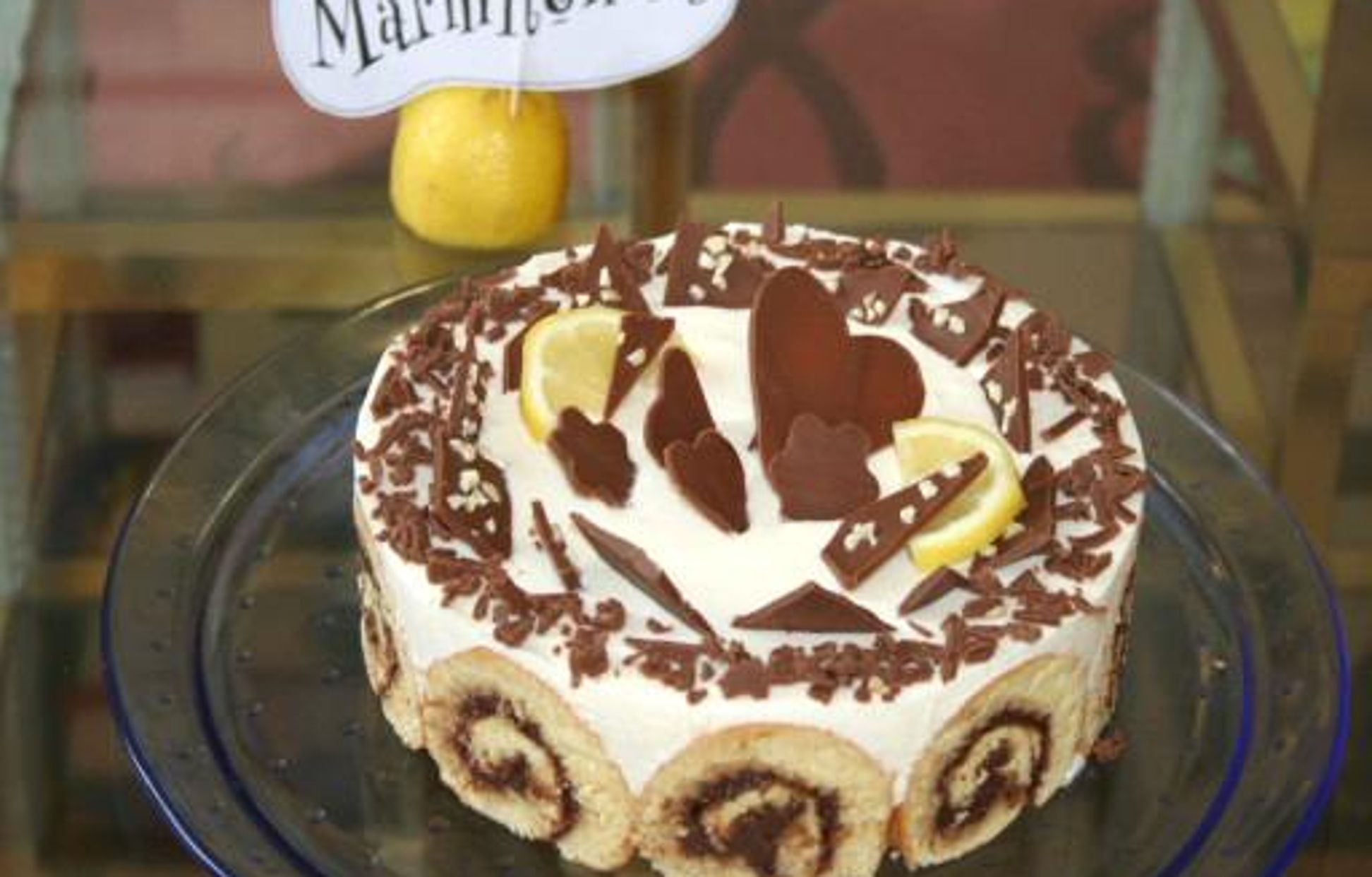Gâteau escargot praliné/citron : Recette de Gâteau escargot praliné ...