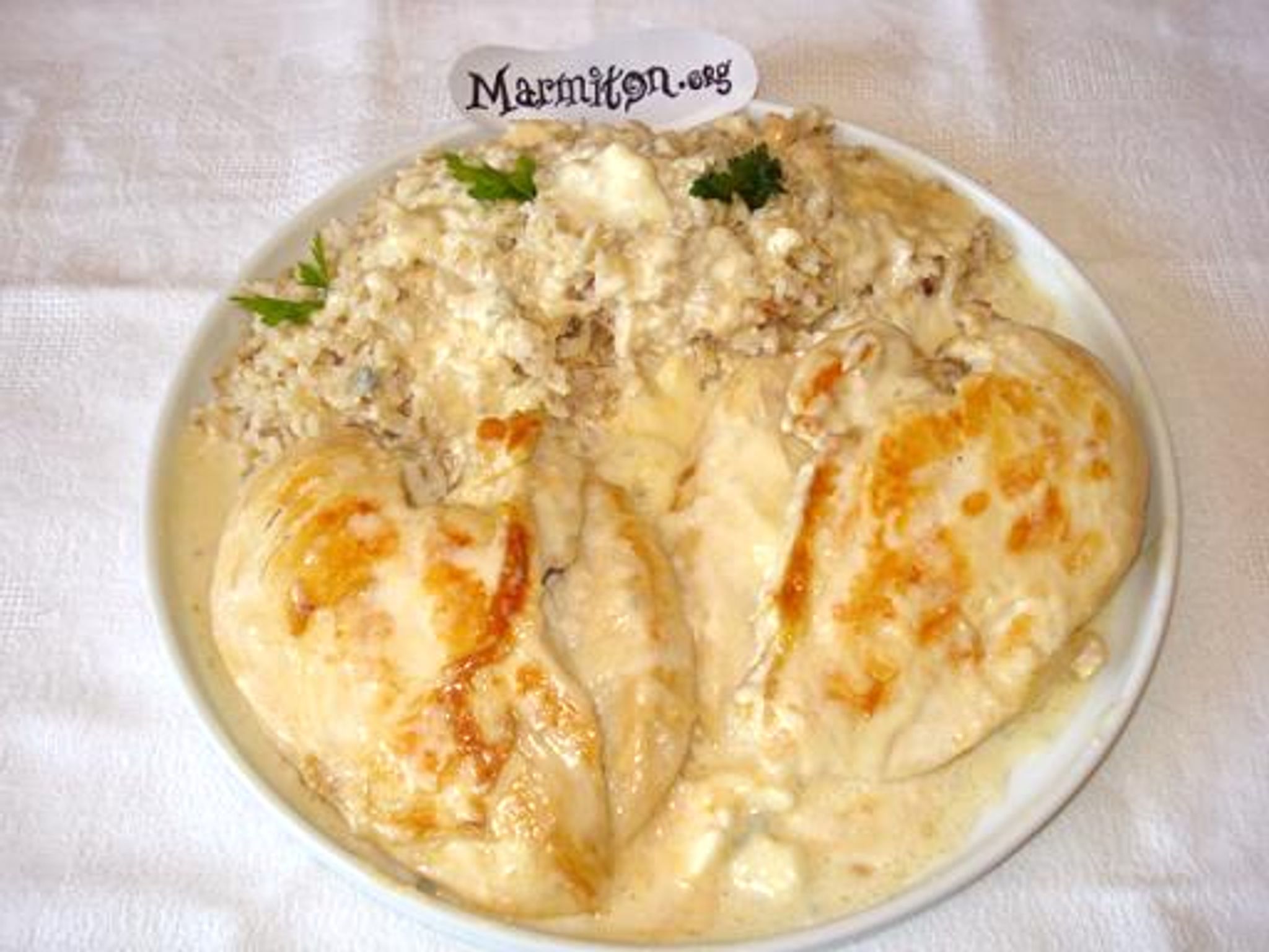 Escalopes de poulet au roquefort : Recette de Escalopes de poulet au ...
