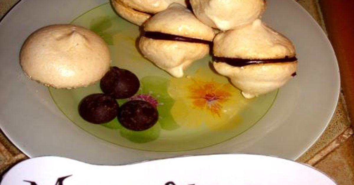 Meringue surprise au chocolat : recette de Meringue surprise au chocolat