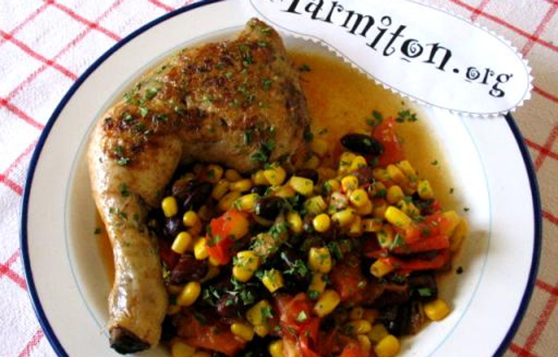 Cuisse de poulet gourmande : Recette de Cuisse de poulet gourmande ...
