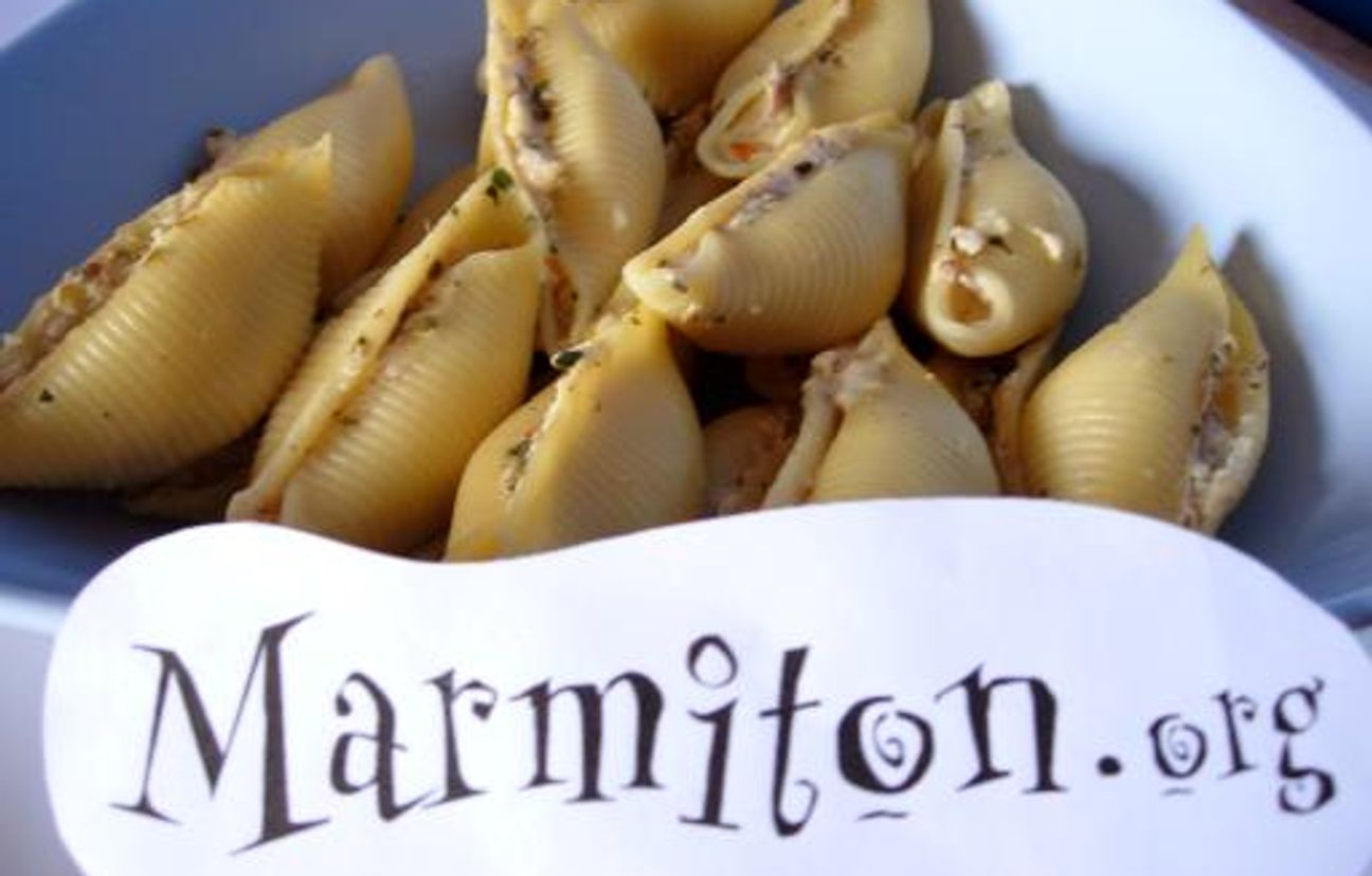 Conchiglione farcis à l'italienne : Recette de Conchiglione farcis à l ...