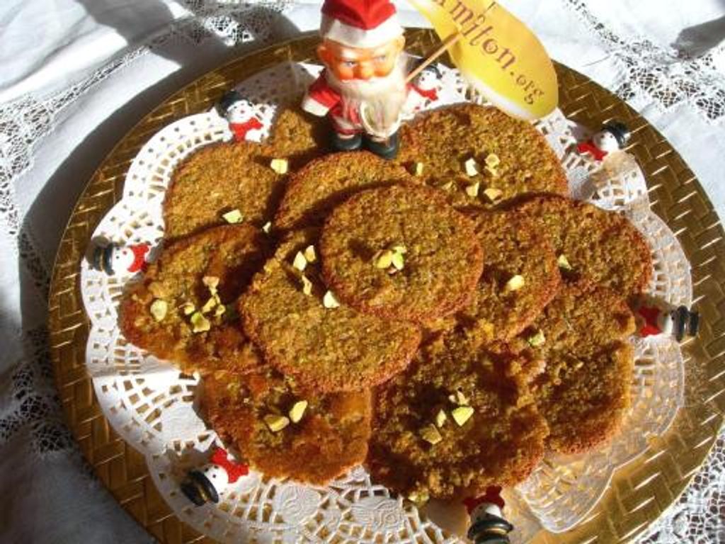 Biscuits à la pistache : Recette de Biscuits à la pistache