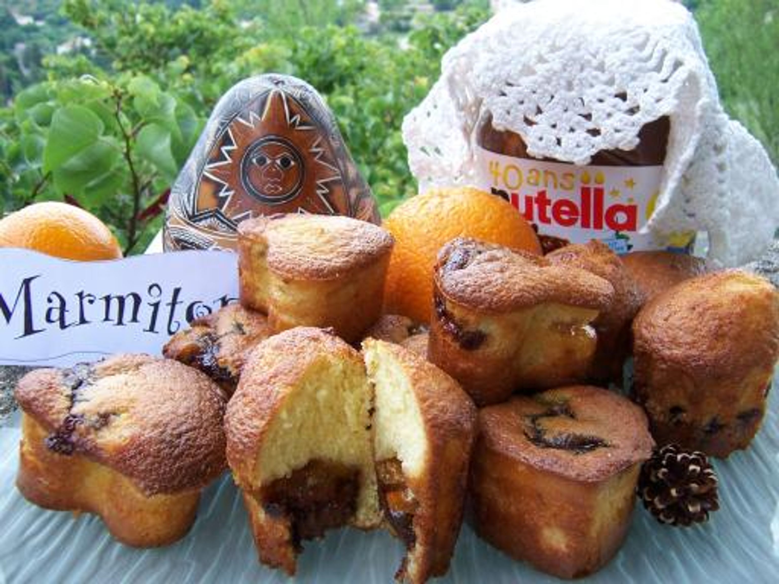 Nonettes nutella orange : Recette de Nonettes nutella orange - Marmiton