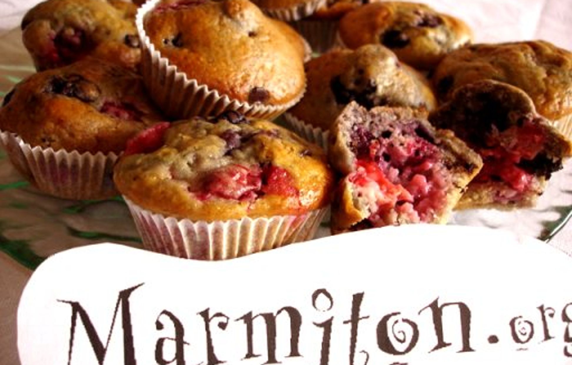 Muffins aux fruits rouges : Recette de Muffins aux fruits rouges - Marmiton
