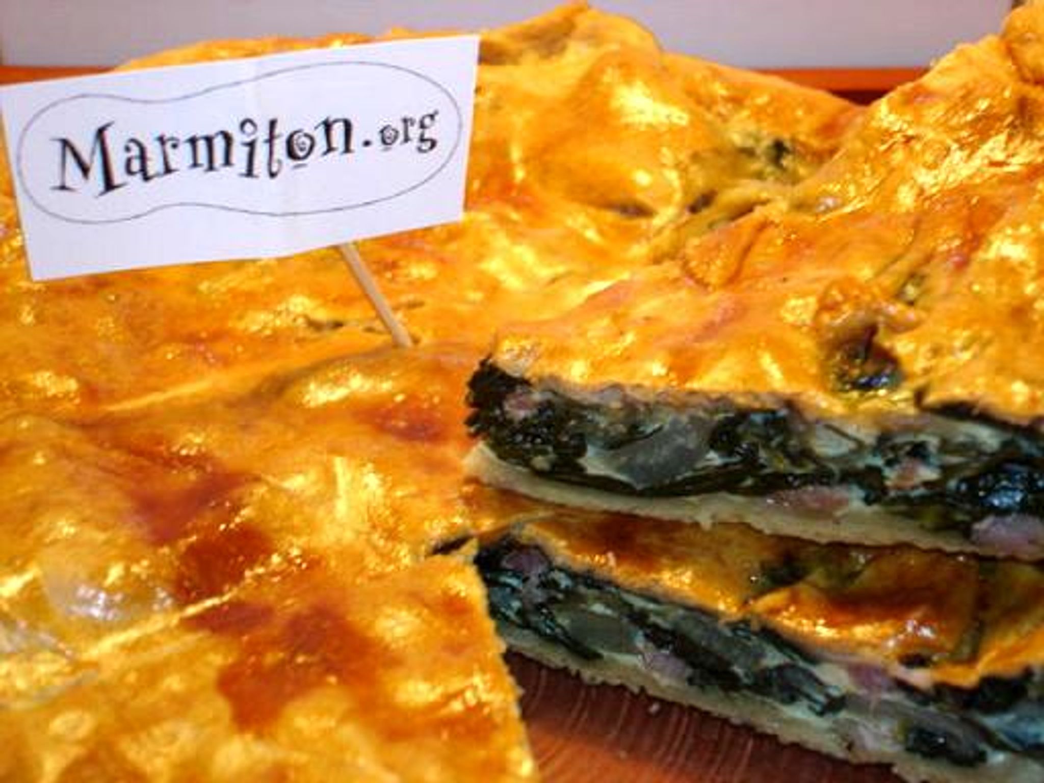 Tourte aux blettes : Recette de Tourte aux blettes - Marmiton