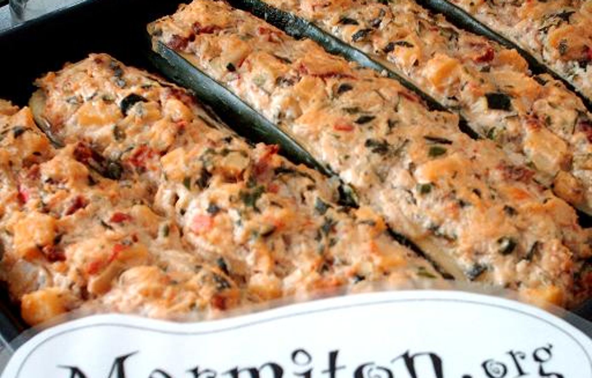 Courgettes farcies à la brousse de brebis et herbes fraîches (44ème ...