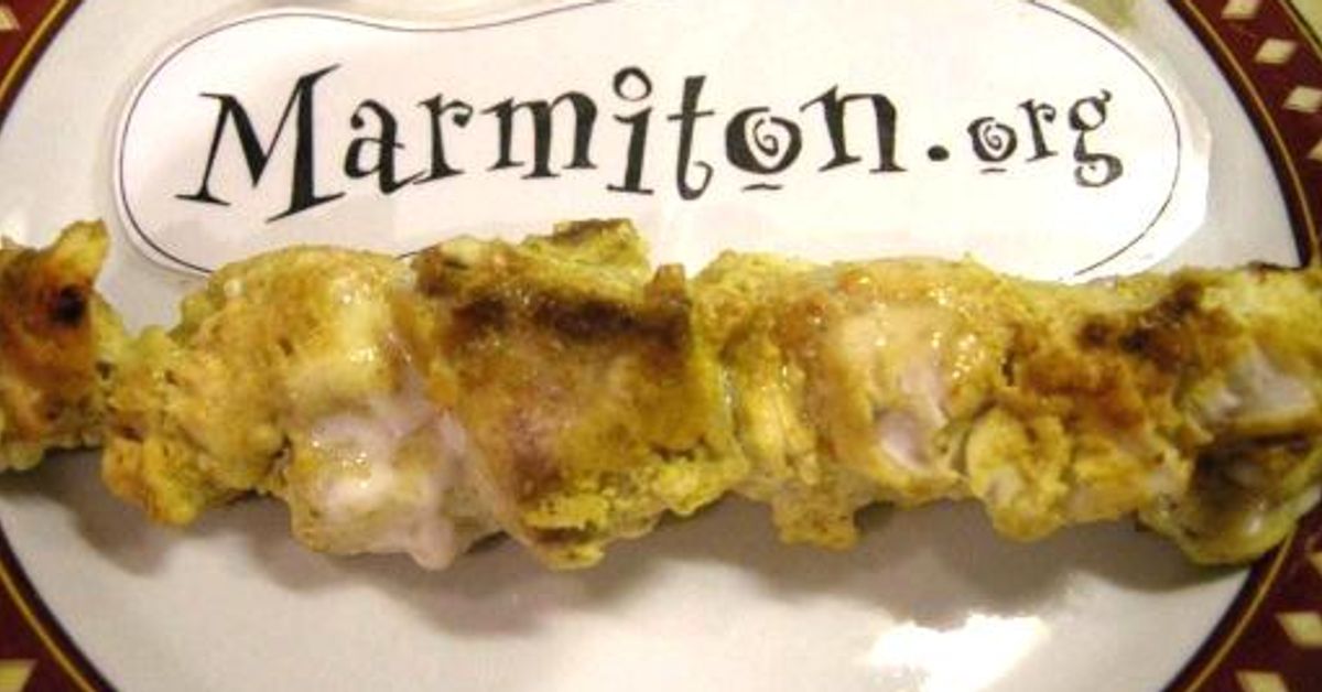 Brochettes de mérou fondantes : recette de Brochettes de mérou fondantes