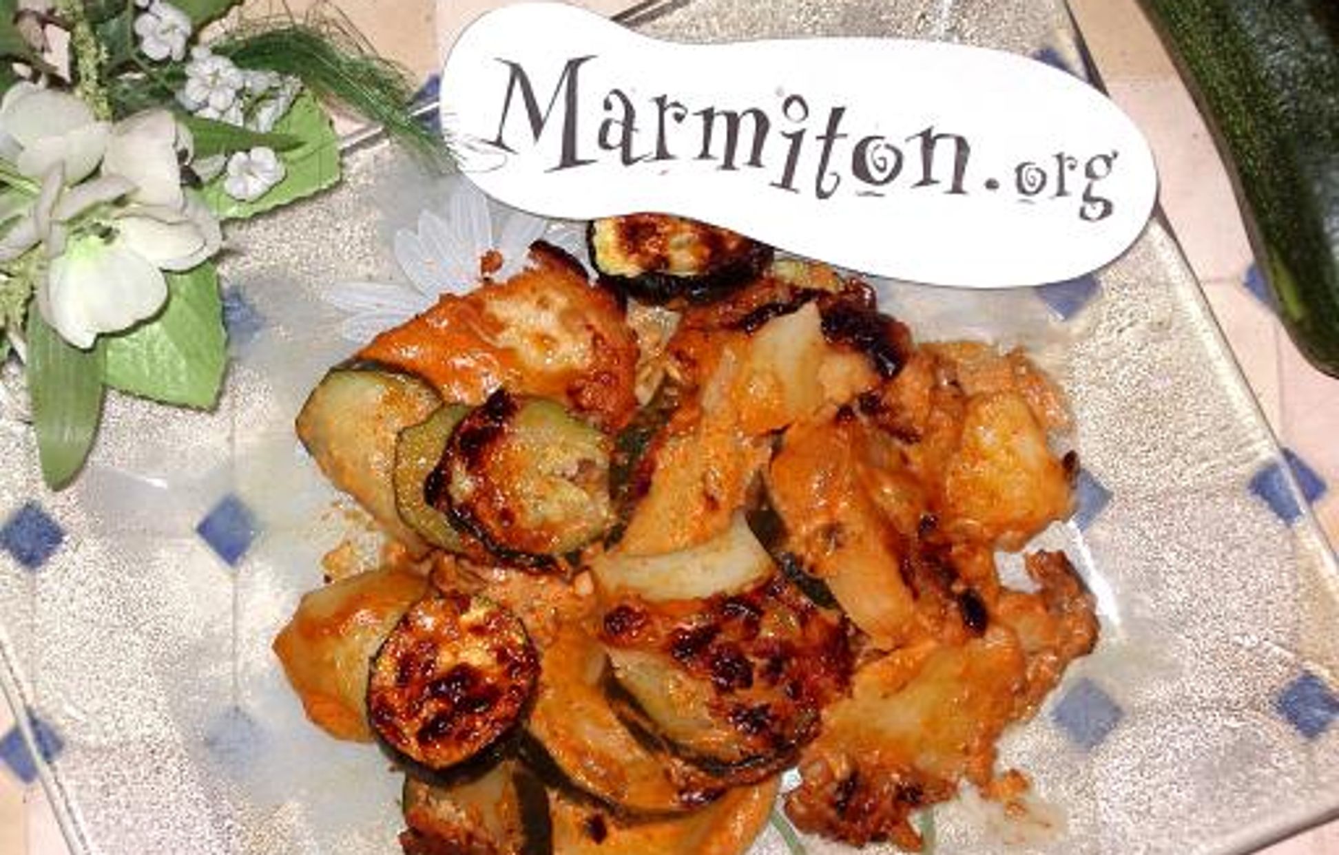 Gratin Courgettes Et Pommes De Terre à La Mozzarella Recette De