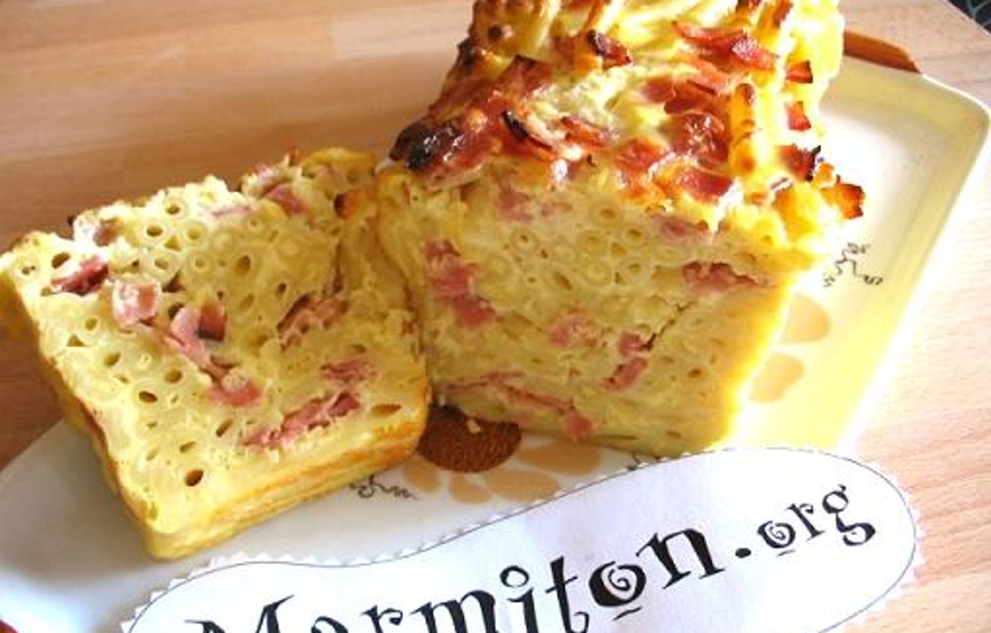 Pain de macaroni : Recette de Pain de macaroni - Marmiton