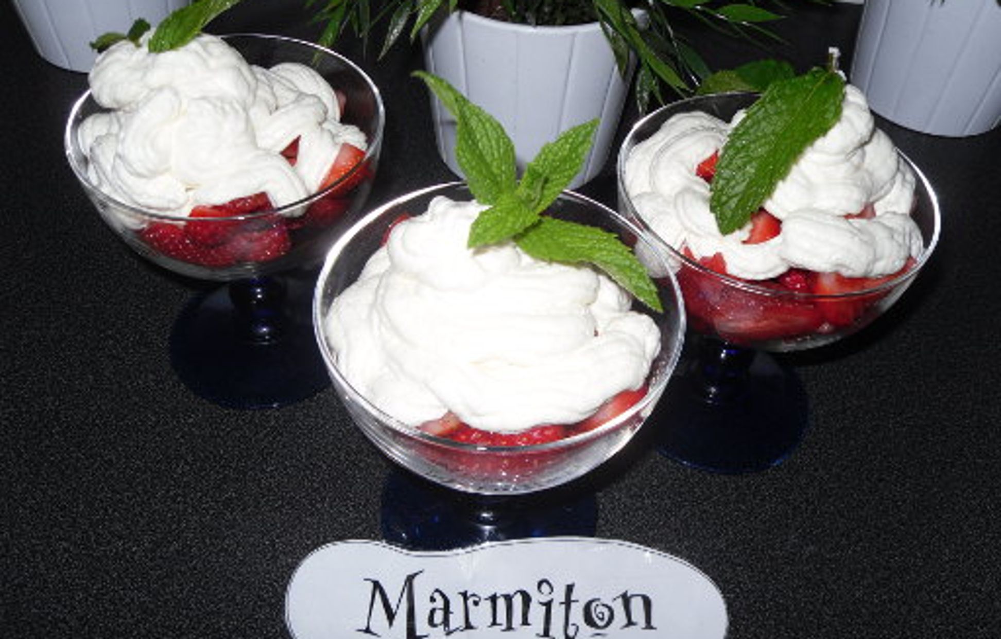 fraises à la chantilly : Recette de fraises à la chantilly - Marmiton