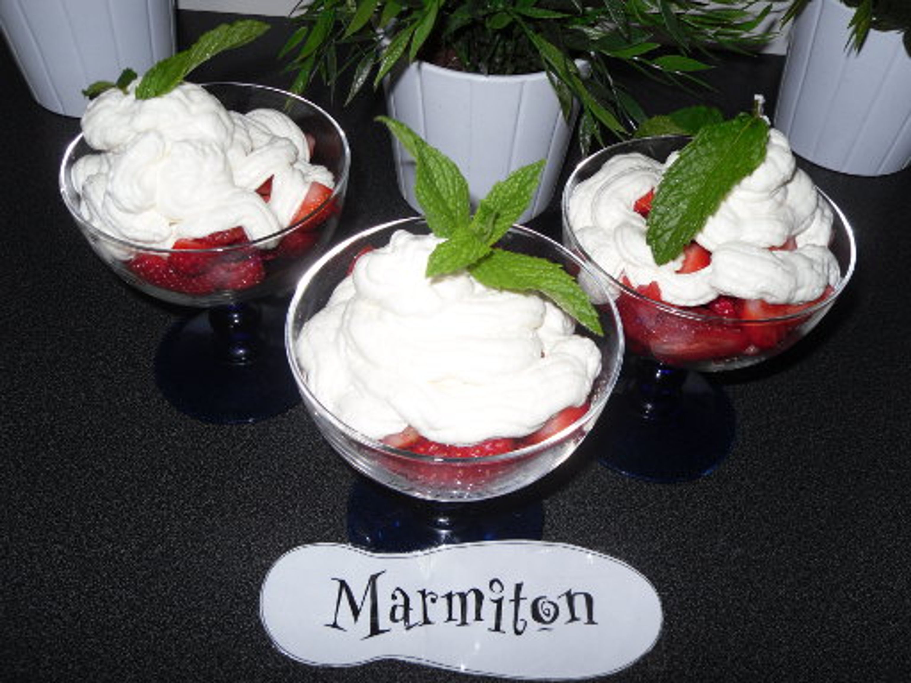 fraises à la chantilly : Recette de fraises à la chantilly - Marmiton