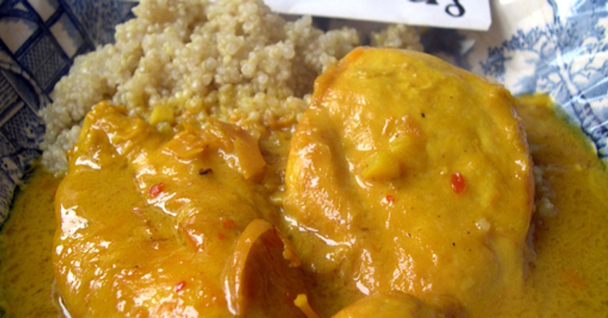 Poulet doré au safran, citron et miel façon funambuline : recette de ...