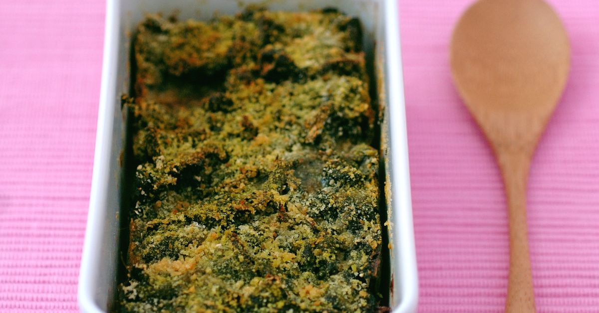 Gratin d'épinards au parmesan : recette de Gratin d'épinards au parmesan