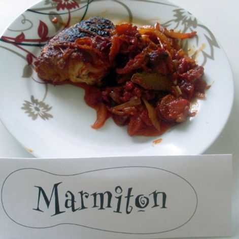 Poulet au chorizo : Recette de Poulet au chorizo - Marmiton