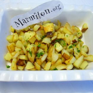 Pommes de terres sautées : Recette de Pommes de terres sautées - Marmiton