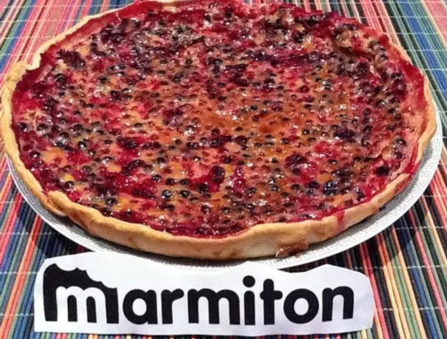 Tarte aux groseilles rouges : recette de Tarte aux groseilles rouges