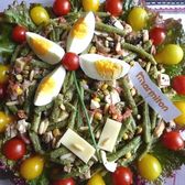 Salade de haricots verts complète : Recette de Salade de haricots verts ...