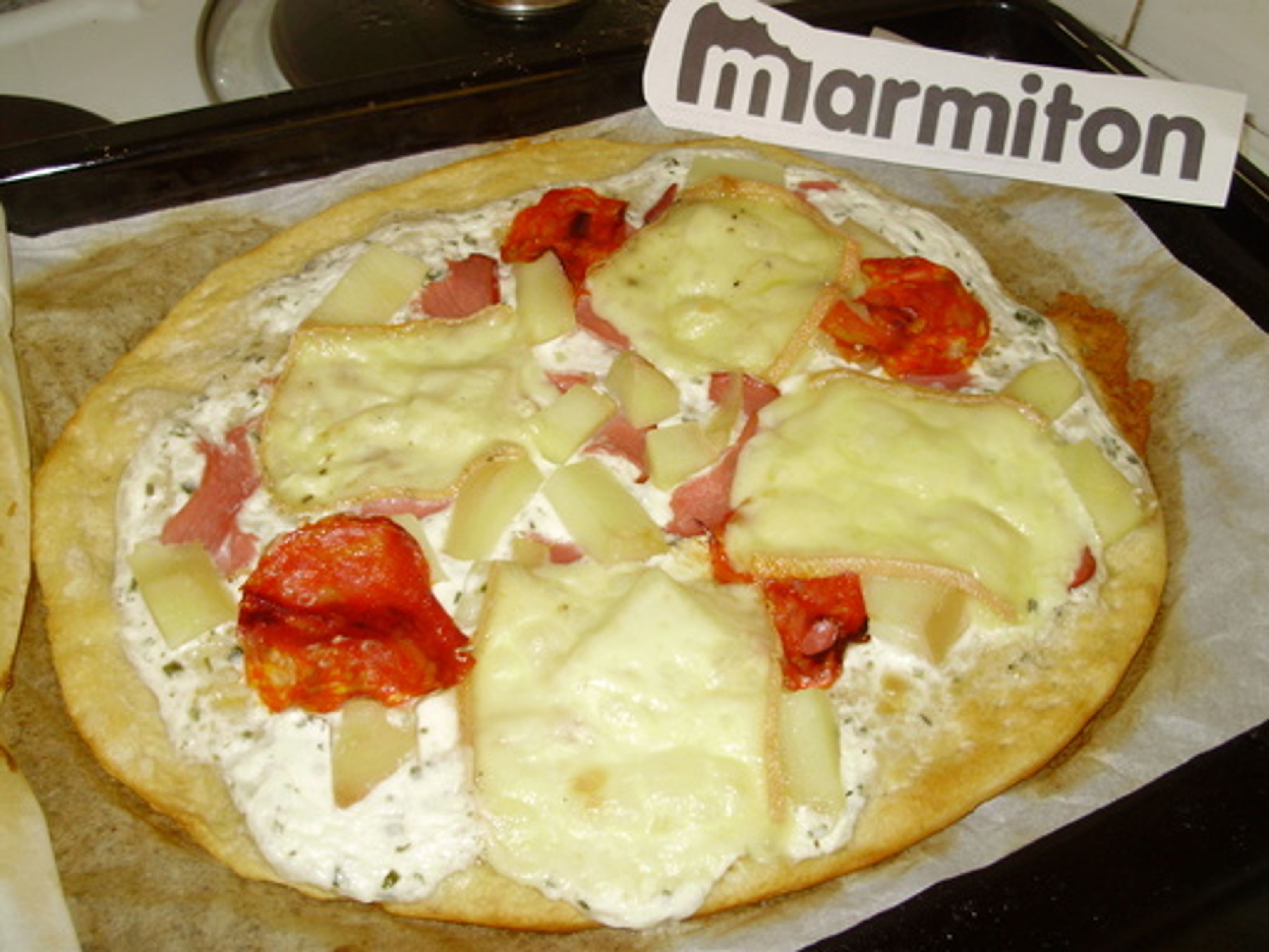 Pizza pomme de terre raclette : Recette de Pizza pomme de terre ...