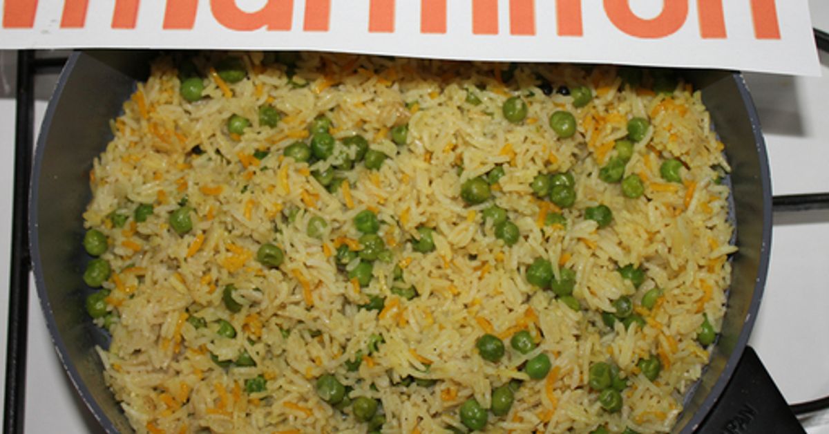 Riz indien aux petits pois : recette de Riz indien aux petits pois